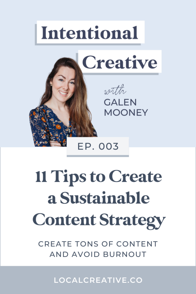 11 Ways to Create a Sustainable Content Strategy | Local Creative