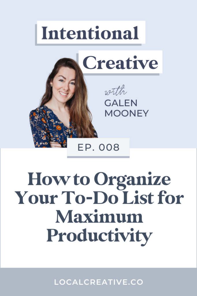 How to Organize Your To-Do List for Maximum Productivity | Local Creative