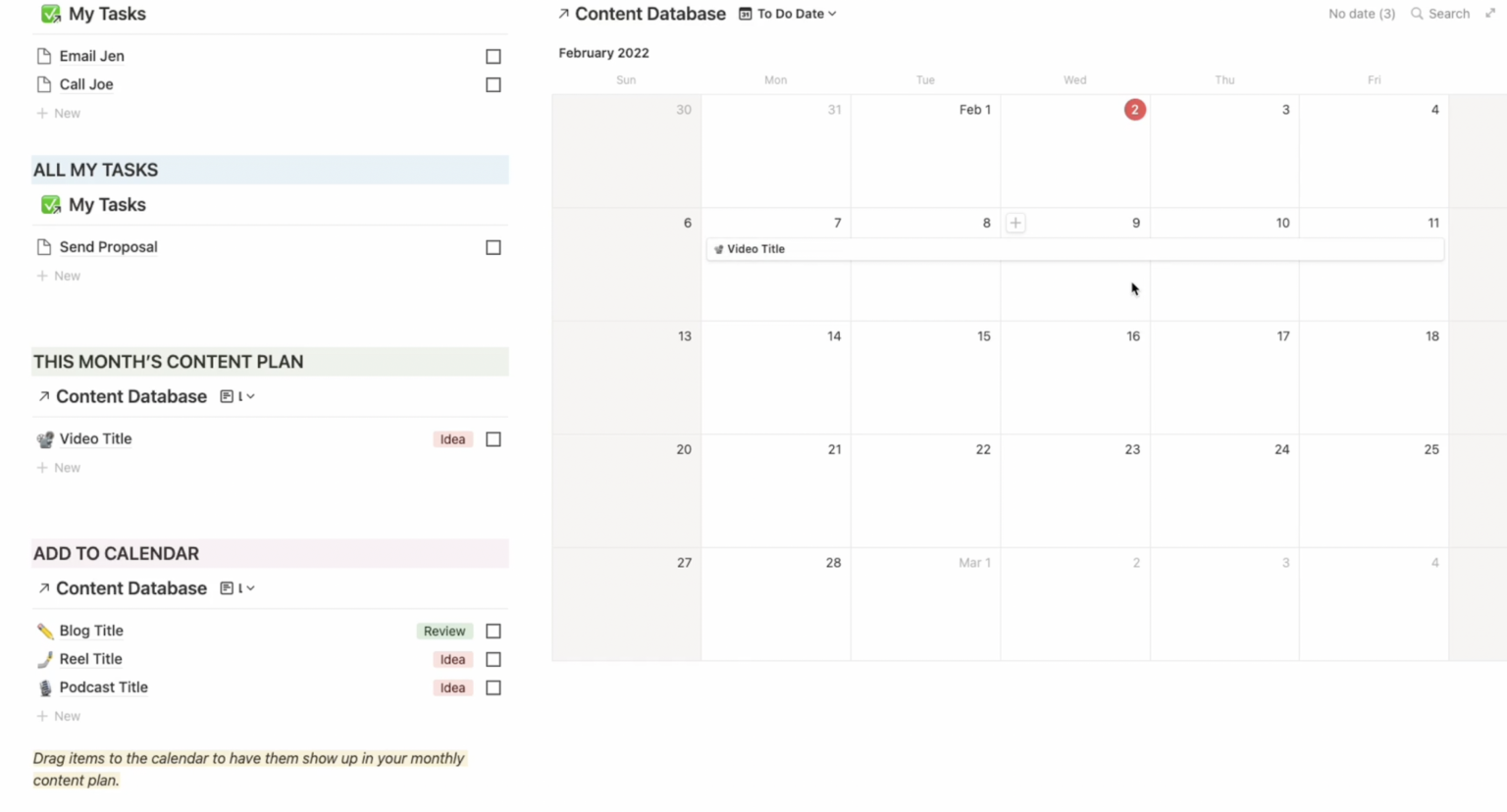 How to Create a Simple Dashboard in Notion Using Databases