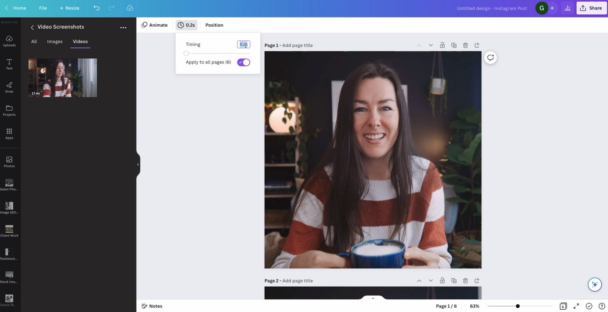 How to Turn Yourself into an Animated GIF in Canva | Local Creative