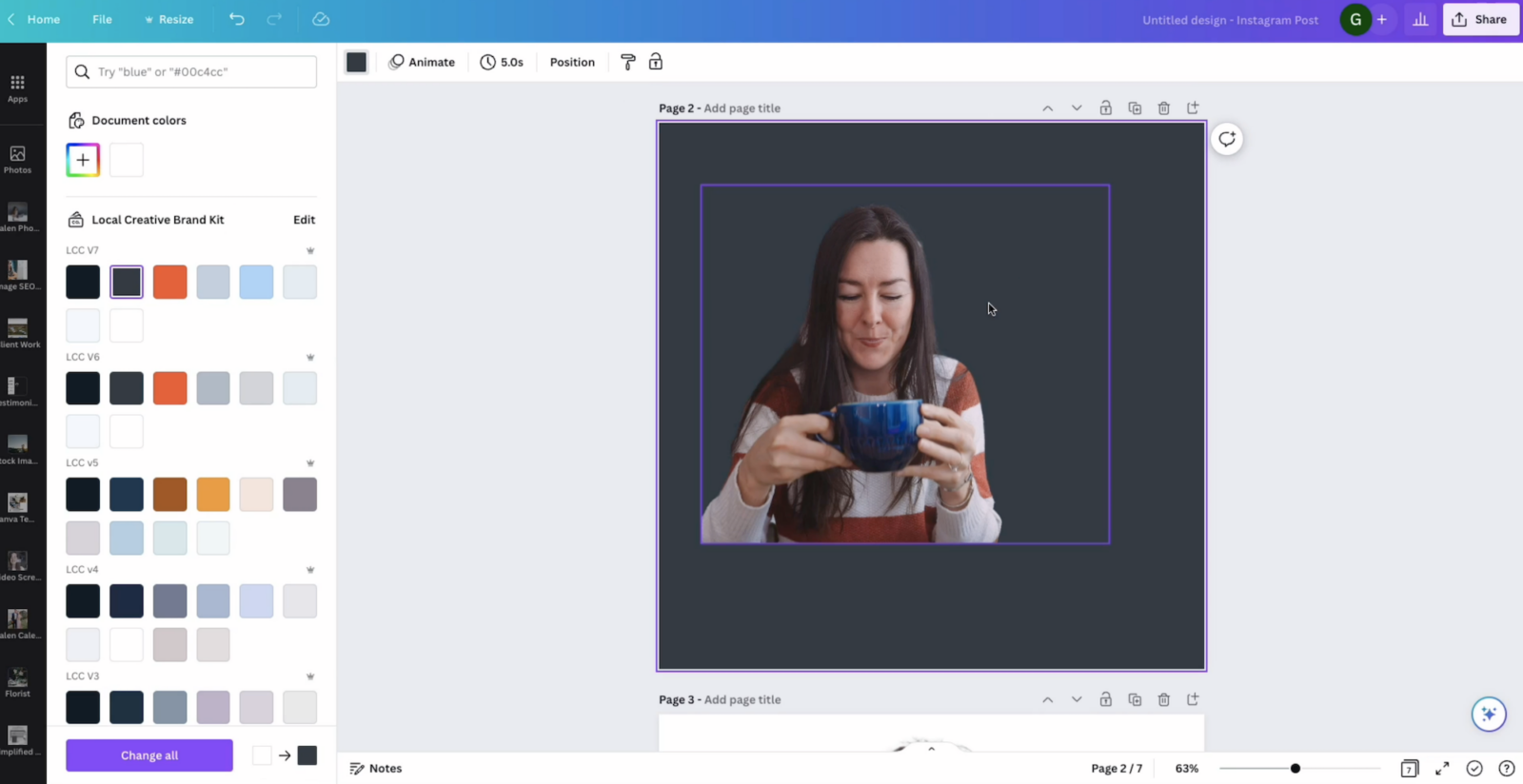 How to Turn Yourself into an Animated GIF in Canva | Local Creative